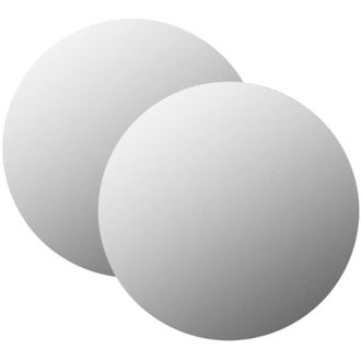 vidaXL Wandspiegel 2 Stk. 70 cm Rund Glas - Vidaxl