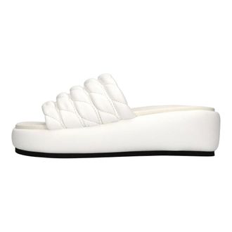 Strategia Femme, Chaussures, Blanc, Taille: 37 EU Tongs