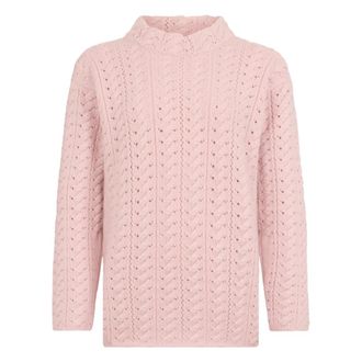 Moorer Rundhals-Pullover - - Knitwear - Damen - Rosa - XS