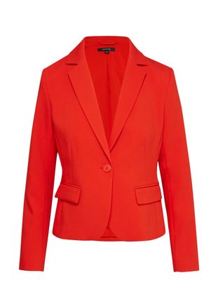 Comma Taillierter Blazer mit Pattentaschen