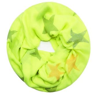 Glamexx24 &Eacute;charpe en tube &agrave; motif &eacute;toiles - &Eacute;charpe longue l&eacute;g&egrave;re pour femme, &eacute;charpe en tube, &eacute;charpe en tissu pour le printemps et lautomne en plusieurs coule