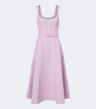 Rebecca Vallance Verziertes Cocktailkleid Yolanda aus Cr&ecirc;pe