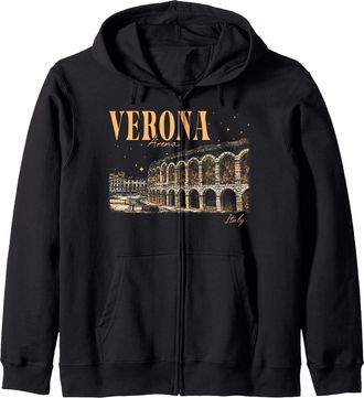 Trendy Apparel Verona Arena Italy Arena Di Verona Piazza Bra Kapuzenjacke