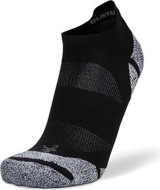 Balega Blister Resist Light No Show Chaussettes, Noir, S (Lot de 2) Mixte