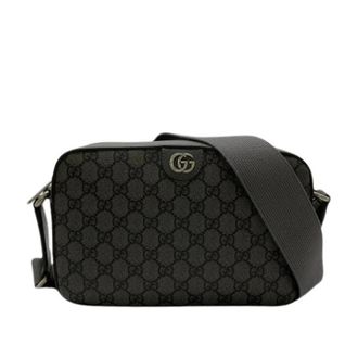 Gucci Sac bandouli&egrave;re vintage Pre-owned - Femme - Pre-owned - Noir - Taille: ONE Size