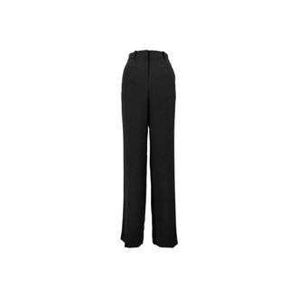 Elisabetta Franchi Leggings mit Rei&szlig;verschluss- Haken und Knopf - - Trousers - Damen - Schwarzk - XS