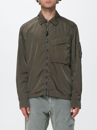 C.P. Company C. P. COMPANY Veste-chemise en tissu technique avec fermeture zipp&eacute;e
