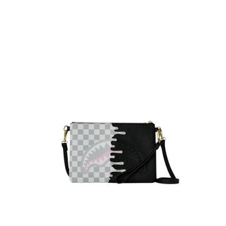 Sprayground Sprayground, Homme, Sacs, Multicolore, Taille: ONE Size Check Side Drip Crossover Clutch