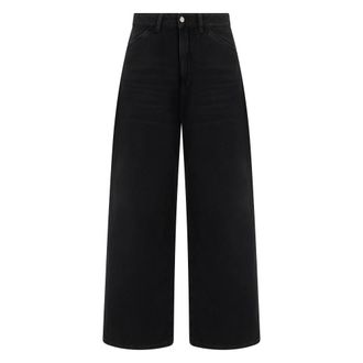 Icon Denim Los Angeles Loose Cotton Jeans - - Jeans - Damen - Schwarzk - W28
