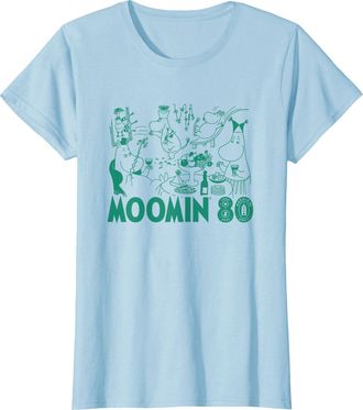 Moomin 80. Jahrestag Moomintroll Party T-Shirt
