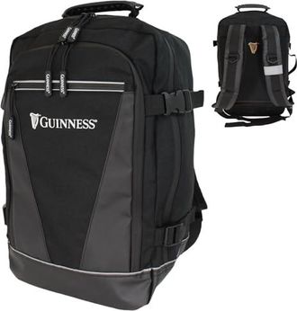 Guinness RyanAir Sac à dos cabine 40 x 25 x 20 cm - Sac à dos sous le siège | Bagage à main approuvé en vol pour Ryanair, easyJet, Jet2, Wizz Air | Sac à dos d