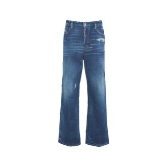 Dsquared2 Weite Jeans in Blau - - Jeans - Herren - Blau - L