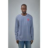 Comme Des Gar&ccedil;ons T-Shirt Metalstone Emblem Metalstone Heart