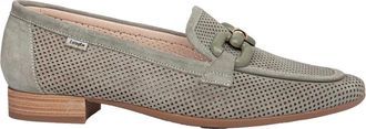 Callaghan Mocassins en daim perfor&eacute; - Femme - Chaussures - Vert - Taille: 41 EU