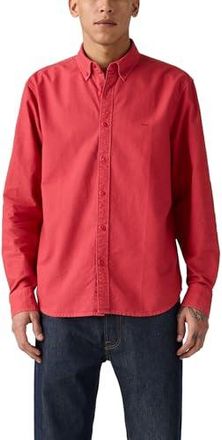 Levi's Homme Chemise col boutonn&eacute; Authentic Javi Jalapeno Garment Dye Reds XL