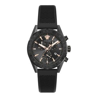Versace V-Chrono 45 mm - - Accessories - Herren - Schwarzk - ONE SIZE