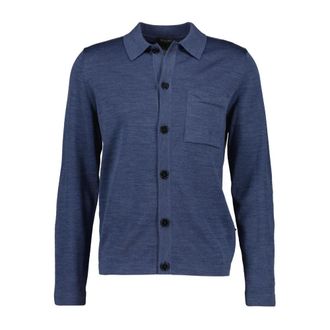 Maerz Strickjacke - - Knitwear - Herren - Blau - 4XL