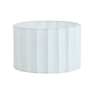 Light & Living Lampenschirm - Disli - wei&szlig; - textil - &oslash; 35cm - - Light&living