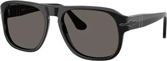 Persol Herren, Accessories, Schwarzk, 57 MMGr&ouml;&szlig;e