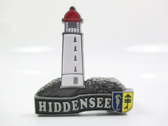 Generic Hiddensee Magnet Metall Souvenir Germany Deutschland Leuchtturm Dornbusch