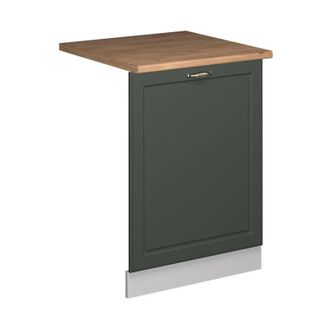 Vicco Fa&ccedil;ade de lave-vaisselle Fame-Line, Vert Or Campagne, 60cm, pt Ch&ecirc;ne Vicco