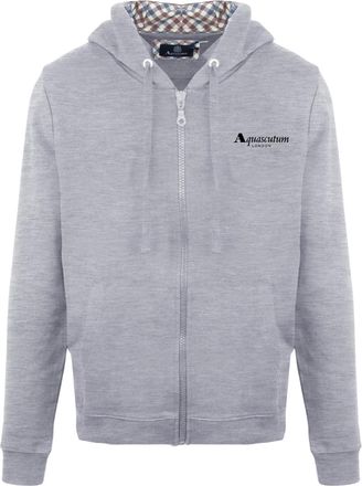 Aquascutum Kapuzenpullover f&uuml;r Herren, Leger (Grau)