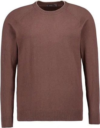Boggi Milano Herren Pullover braun unifarben