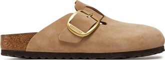 Birkenstock Pantoletten Birkenstock Boston Big Buckle 1028052 Beige