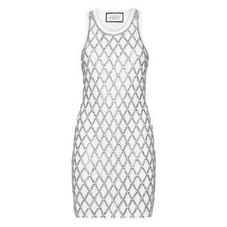Philipp Plein Damen, Kleider, Wei&szlig;, MGr&ouml;&szlig;e