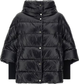 Herno Ultralight Hood Down Jacket - Black