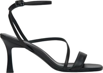 Estro & Luminara Femme, Chaussures, Noir, Taille: 38 EU Sandales &agrave; Talons