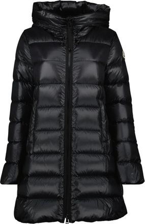 Moncler Femme, Vestes, Noir, Taille: 42 FR Suyenne Down Jacket