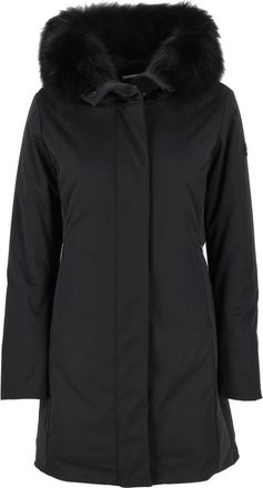 People of Shibuya Femme, Manteaux, Noir, Taille: 44 FR Parka Noire