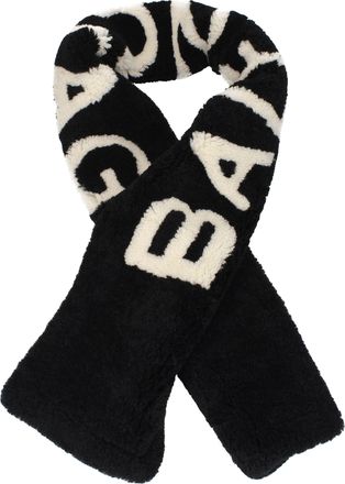 Balenciaga Hommes Echarpe Laine dAgneau Noir