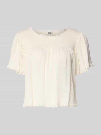 Drykorn Strickshirt aus Leinen-Mix mit Spitze Modell TAYLIE