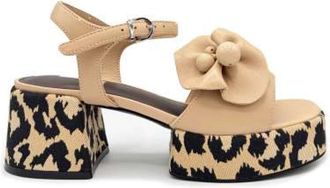 Jeannot Femme, Chaussures, Beige, Taille: 36 EU Sandalo