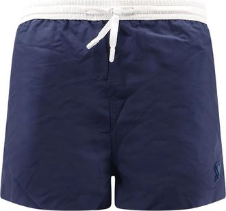 Ami Homme, Maillots de bain, Bleu, Taille: L Short De Coeur Swimshorts