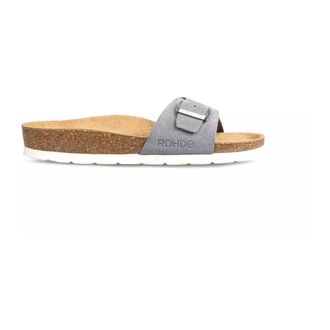Rohde Graue Wildleder-Mule-Sandale - - Shoes - Damen - Grau - 41 EU