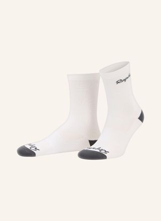 Rapha Socken Logo weiss