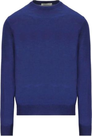 Mauro Ottaviani Homme, Pulls, Bleu, Taille: L Wool Sweater
