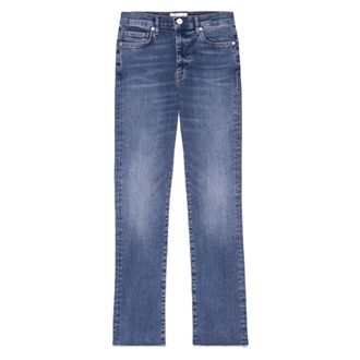 Frame Denim High Straight Raw Denim Jeans - - Jeans - Damen - Blau - W27
