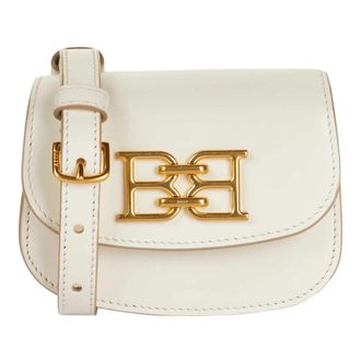 Bally Abgerundete Klappen-Mini-Tasche - - Bags - Damen - Wei&szlig; - ONE SIZE