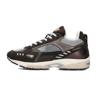 Shabbies Amsterdam Braune Wildleder Chunky Sole Sneakers - - Shoes - Damen - Mehrfarbig - 38 EU