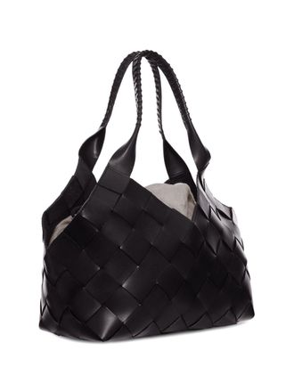 Dragon Diffusion Castello Fabric Shoulder Bag - Black