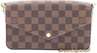 Louis Vuitton sac à bandoulière Pochette Felicie (2019) - Marron