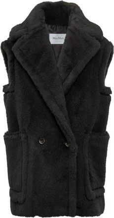 Max Mara Femme, Vestes, Noir, Taille: 34 FR Bormida Vest