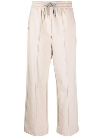 Brunello Cucinelli Jogginghose mit weitem Bein - Nude
