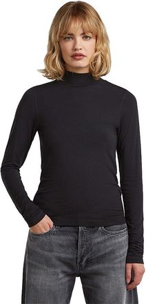G-Star Mock Slim t ls wmn