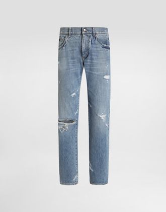 Dolce & Gabbana Denim Trousers - Mann Jeans Mehrfarbig 54