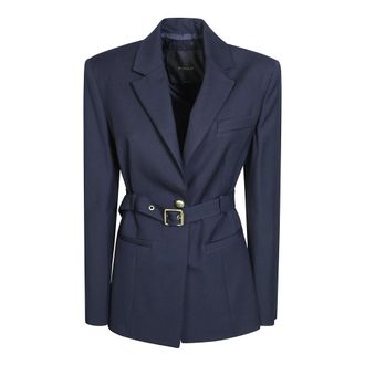 Pinko Pinko, Damen, Jacken, Blau, MGr&ouml;&szlig;e